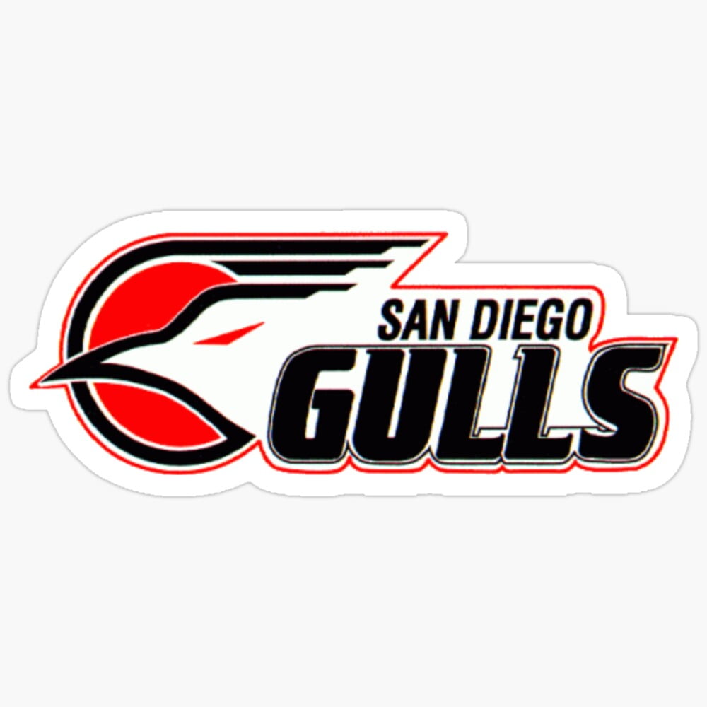 San Diego Gulls Hockey Sticker Baseball Sticker, Football Sticker ...