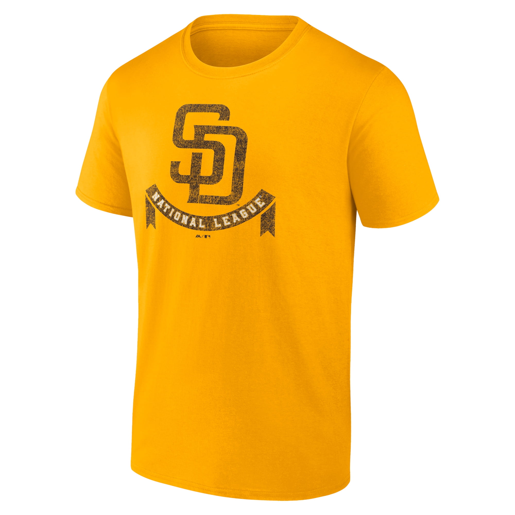 San Diego Padres MLB True Fan Men's Crew Neck Short Sleeve T-Shirt ...
