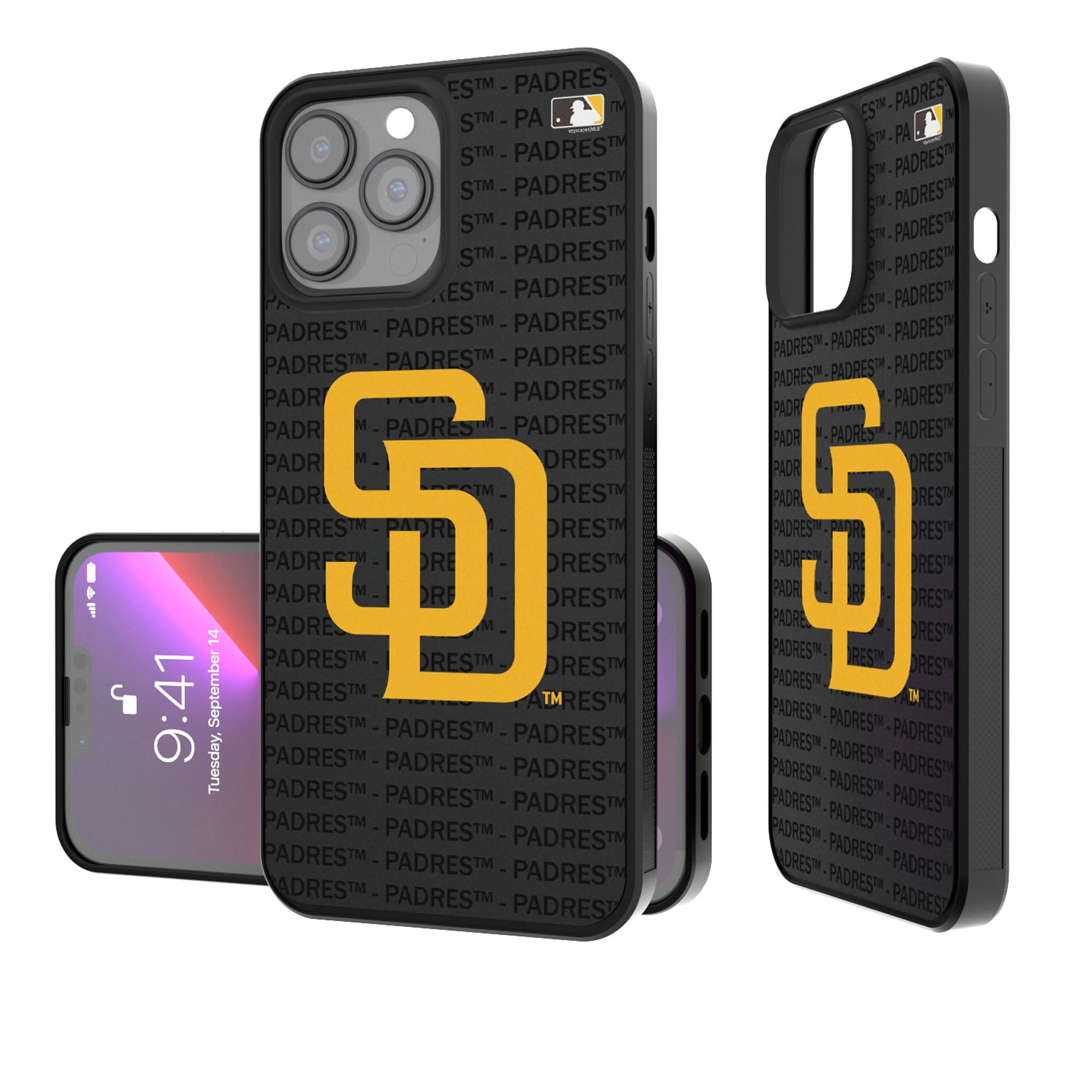 San Diego Padres iPhone Text Backdrop Design Bump Case - Walmart.com
