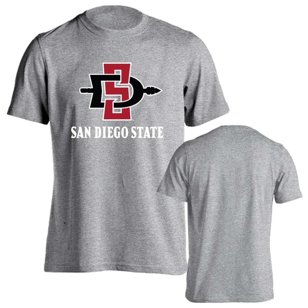 San Diego State University Aztecs Classic Arch with Mascot Short Sleeve ...