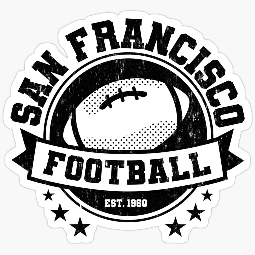 San Fran Football Team, League, Sports, Playoffs Sticker Baseball ...