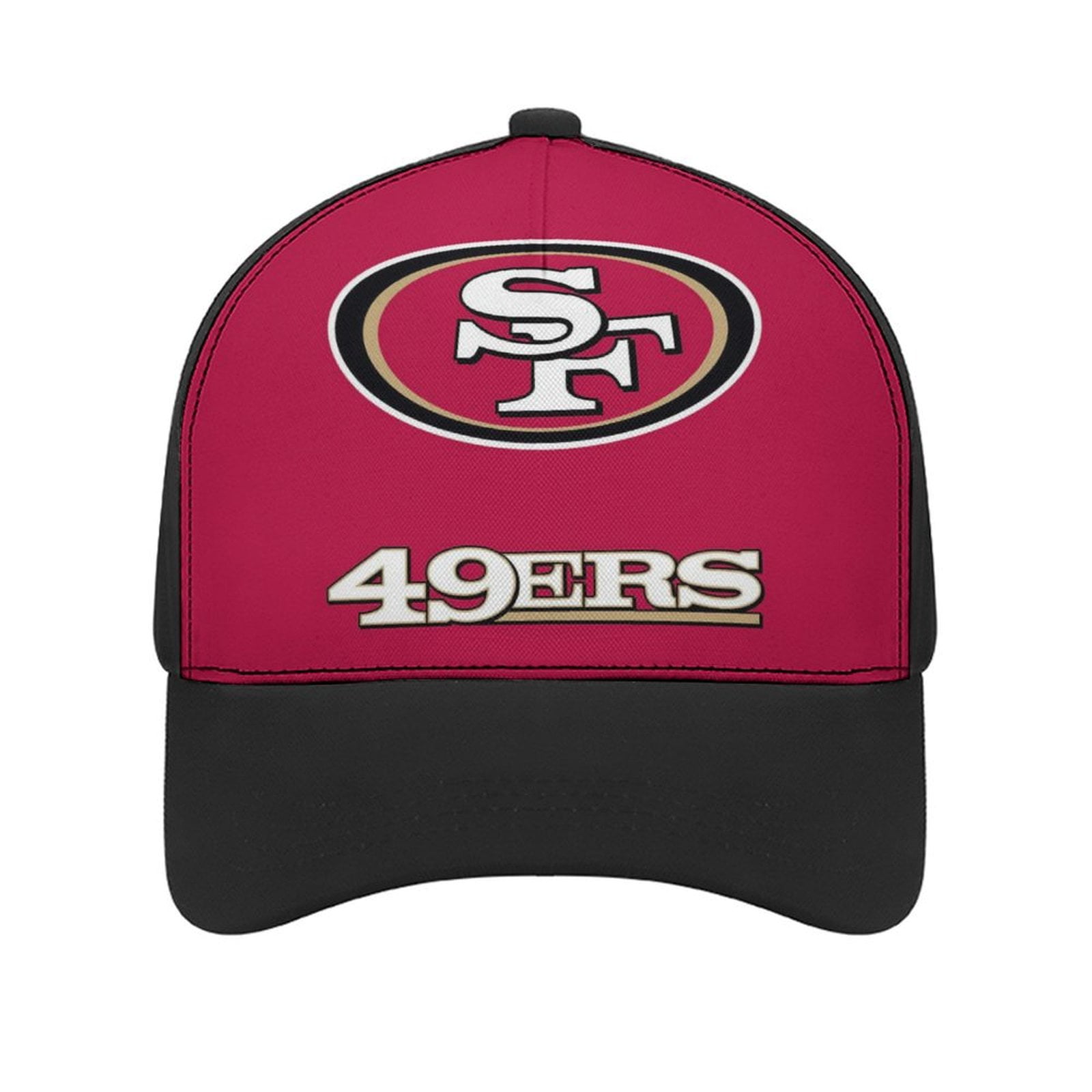 San_Francisco_49ers Baseball Caps, Adjustable Snapback Hat for Running ...