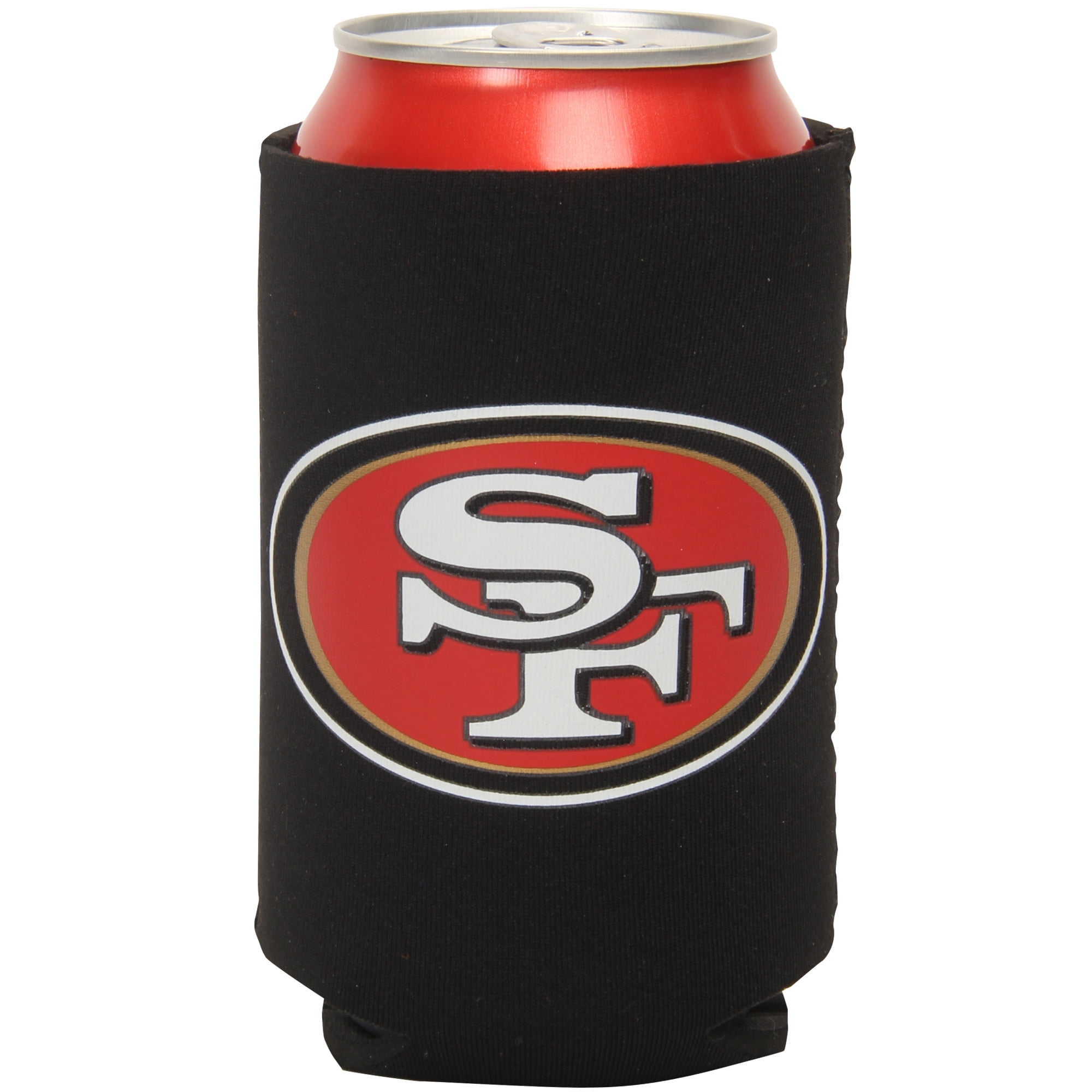 San Francisco 49ers Collapsible Can Cooler - Black - No Size - Walmart.com