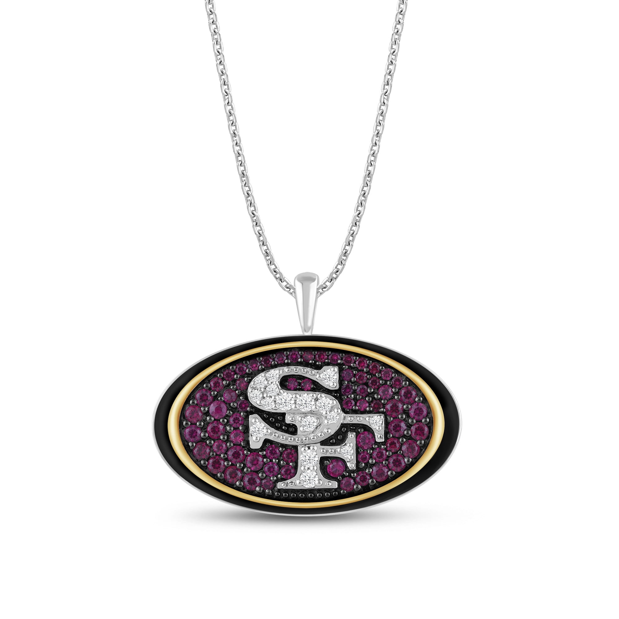 San Francisco 49ers Team Necklace - Walmart.com