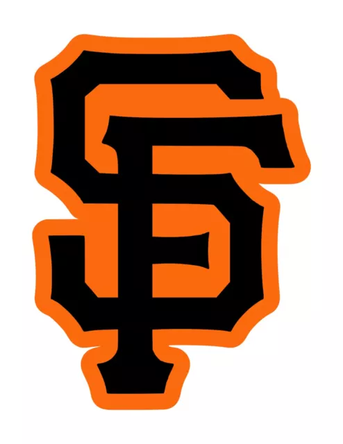 San Francisco Baseball Logo Style Sticker Baseball Sticker, Football ...