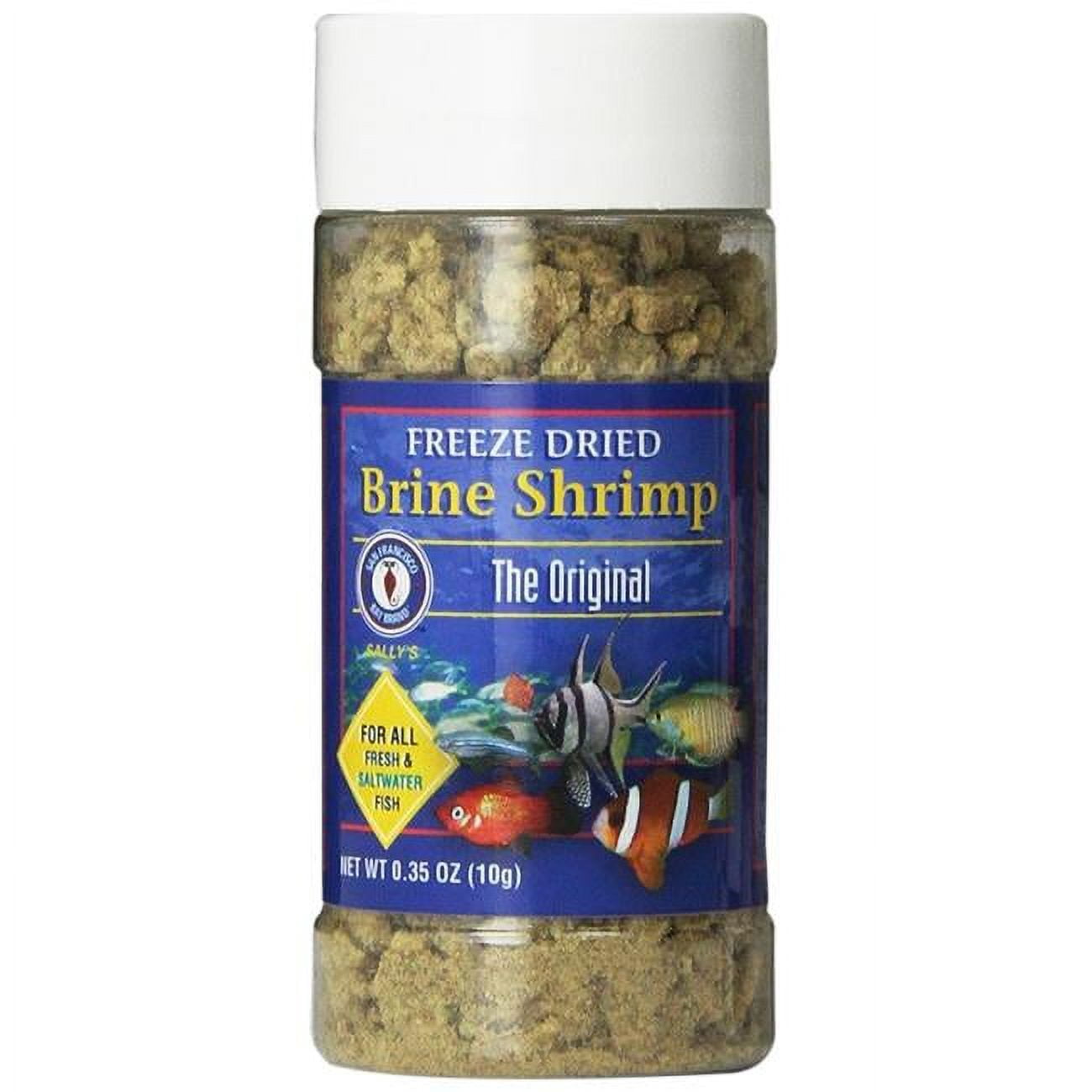San Francisco Bay Brand 009014 10 g Freeze Dried Brine Shrimp for Fresh ...