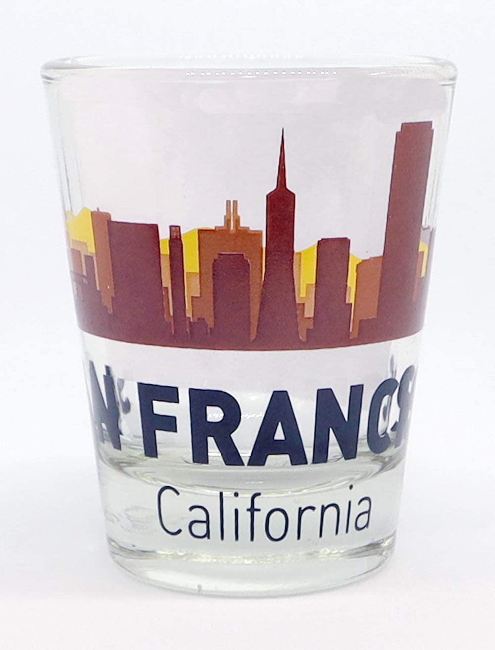 San Francisco California Sunset Skyline Shot Glass - Walmart.com