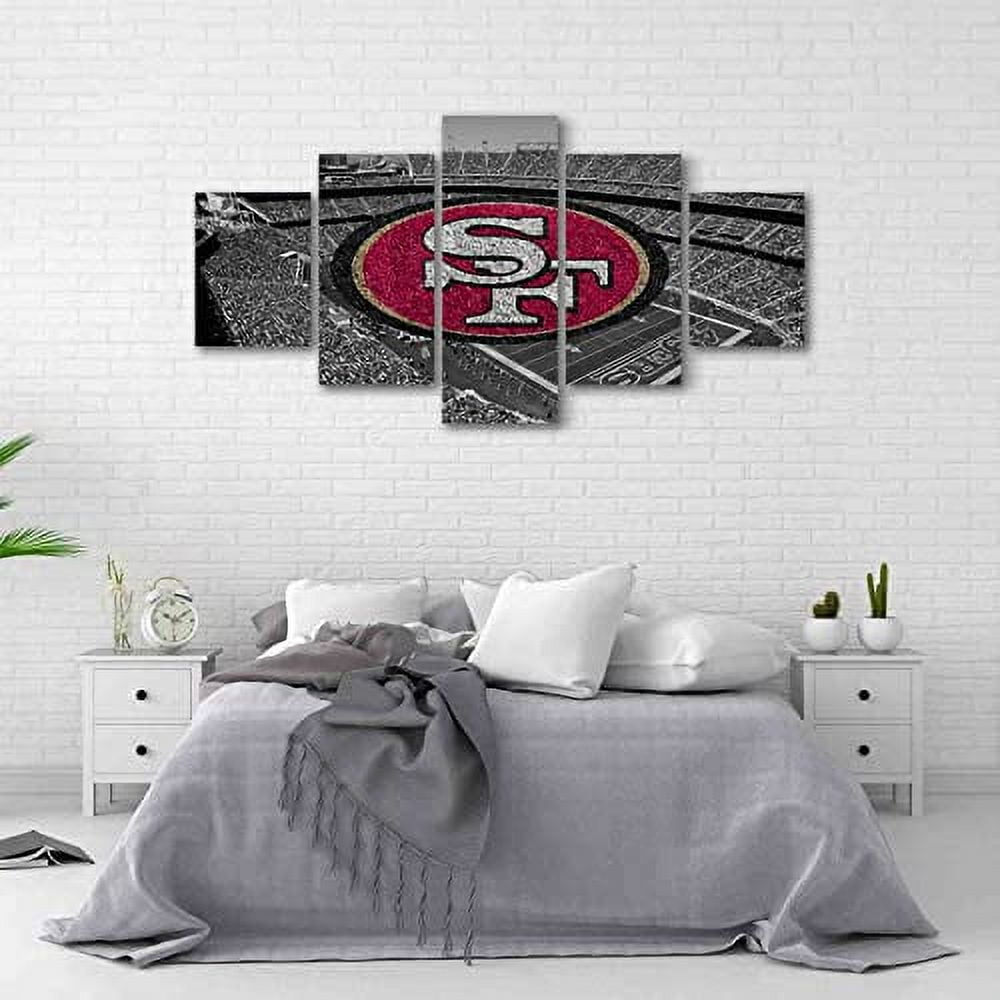 San Francisco City Football 49ers Canvas Wall Art Poster Modern Home ...
