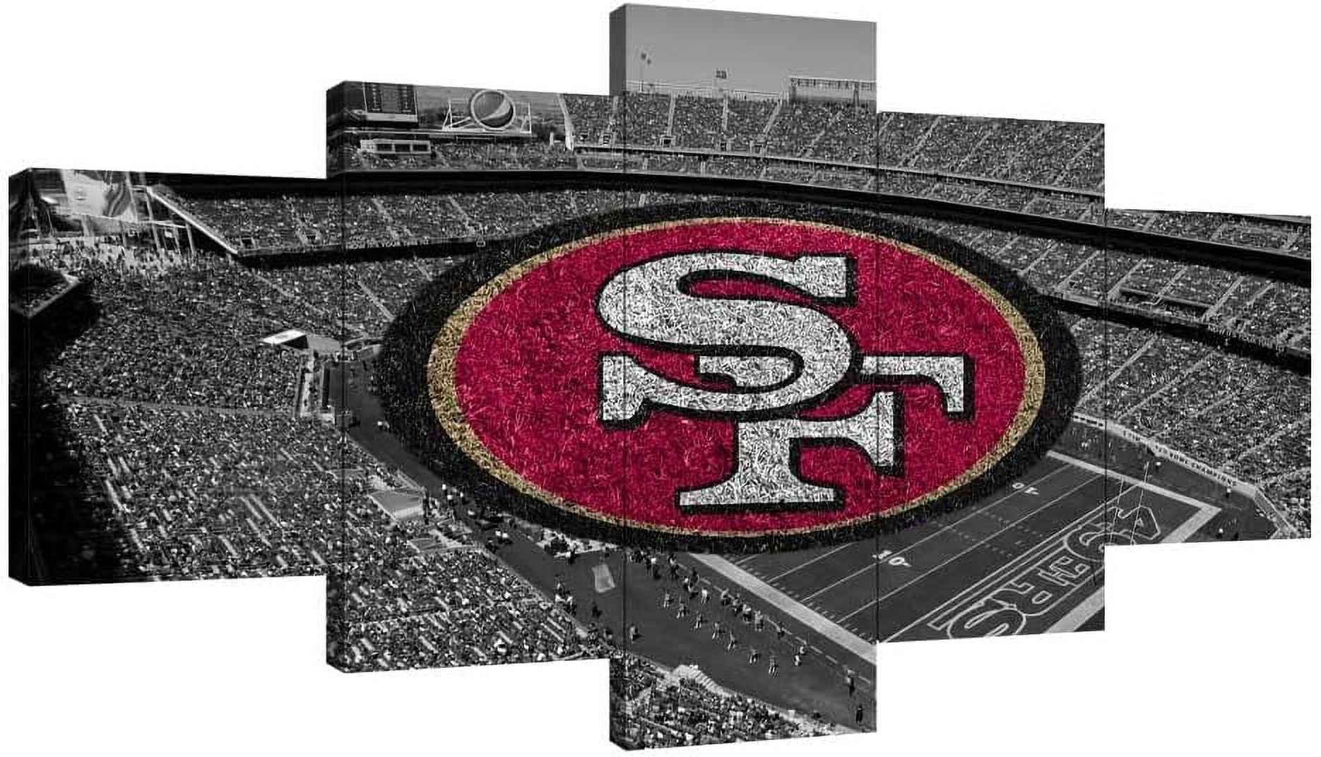 San Francisco City Football 49ers Canvas Wall Art Poster Modern Home ...