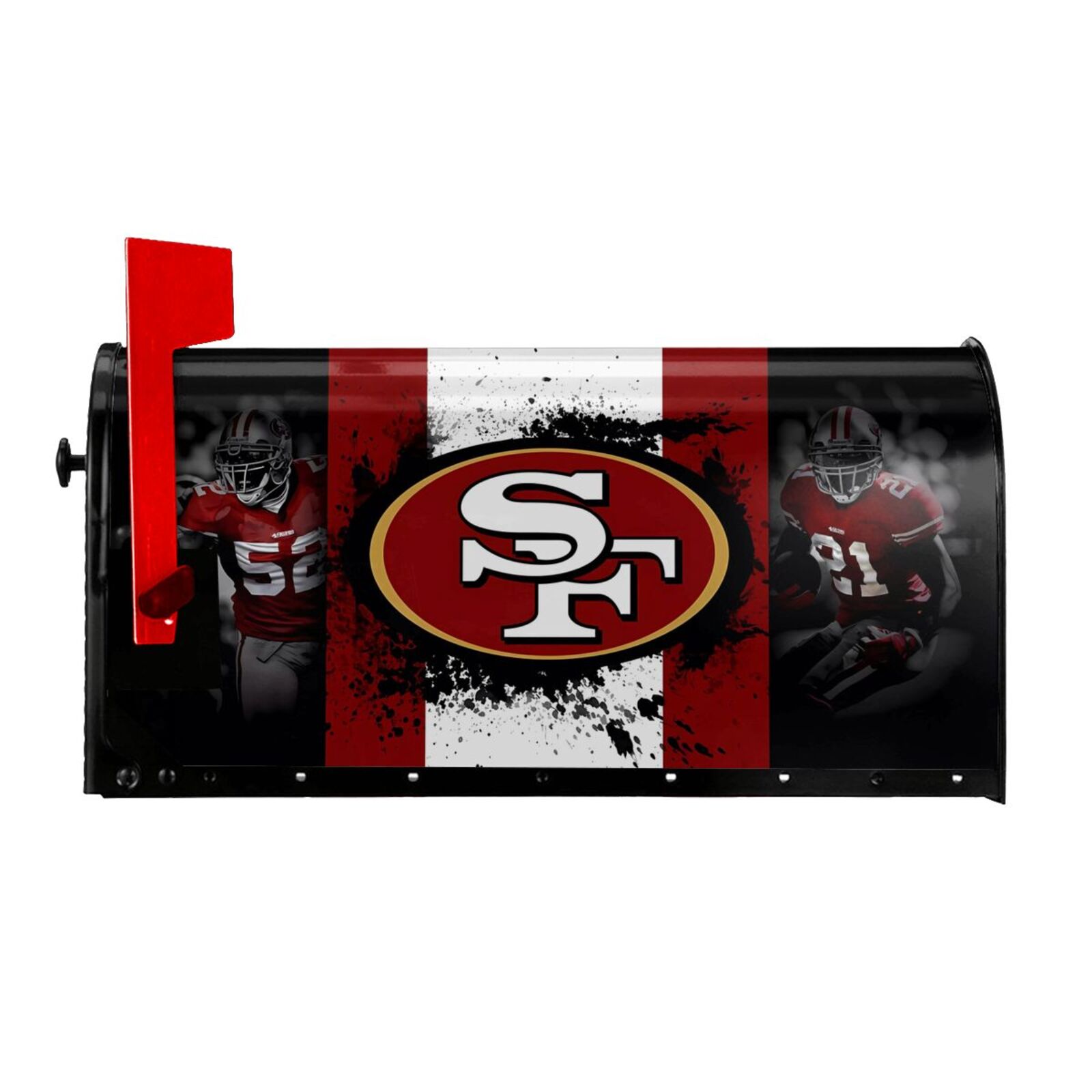 San_Francisco Football Team 21" x 18" Welcome Magnetic Mailbox Cover ...