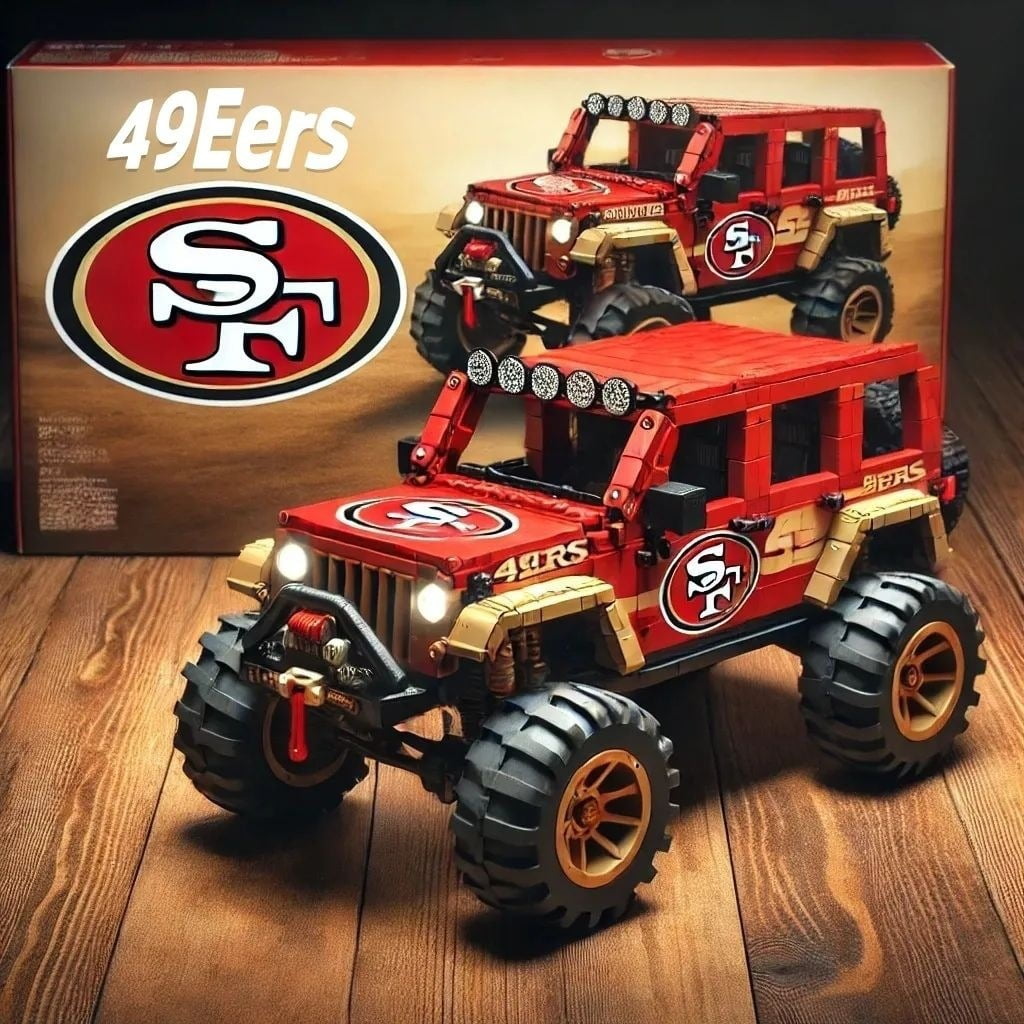San Francisco Football Team Building Blocks Toy,3D Bricks Model Car ...