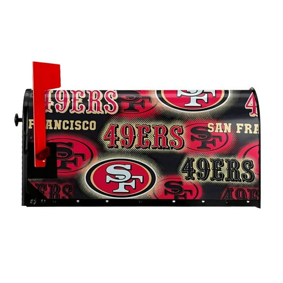 San_Francisco Football Team Magnetic Cute Mailbox Cover, Weatherproof ...