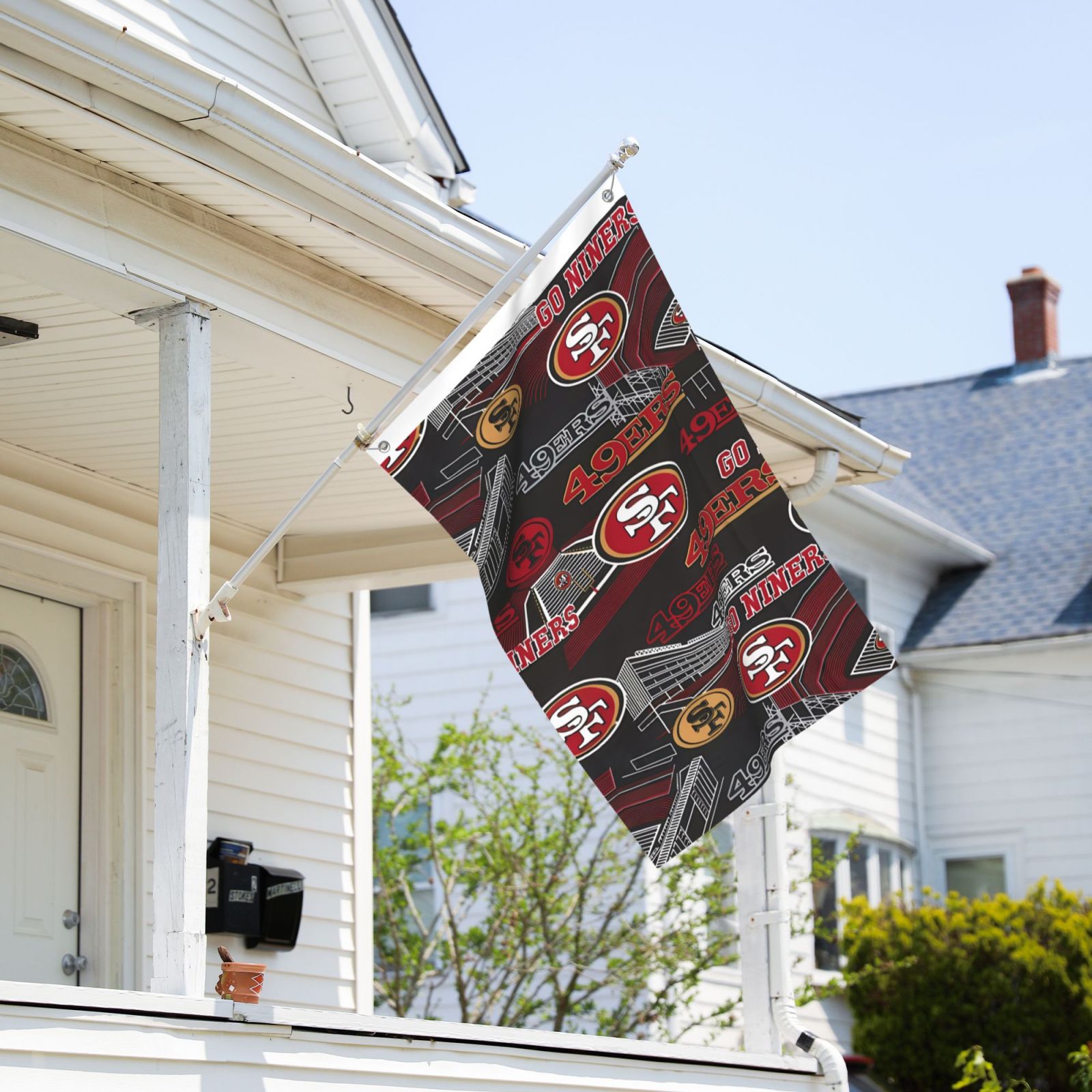 San_Francisco Outdoor decoration Double Sided Flag 3x5FT, American ...