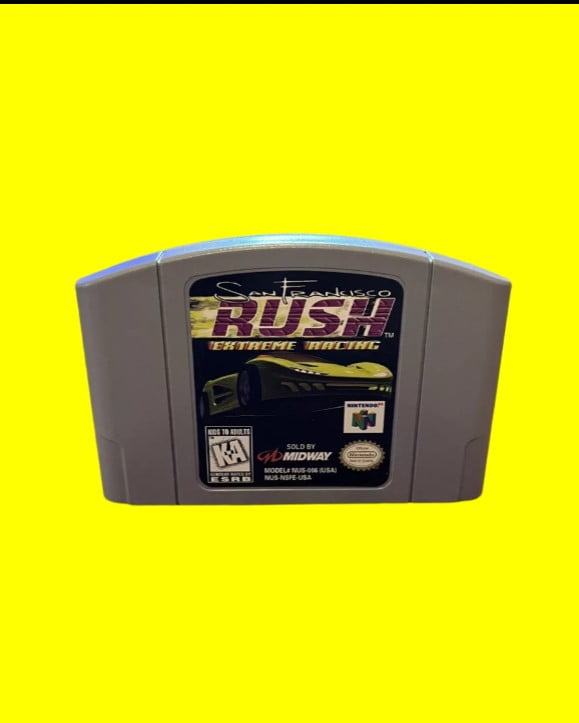 San Francisco Rush Extreme Racing N64 Nintendo 64 Video Game - Walmart.com