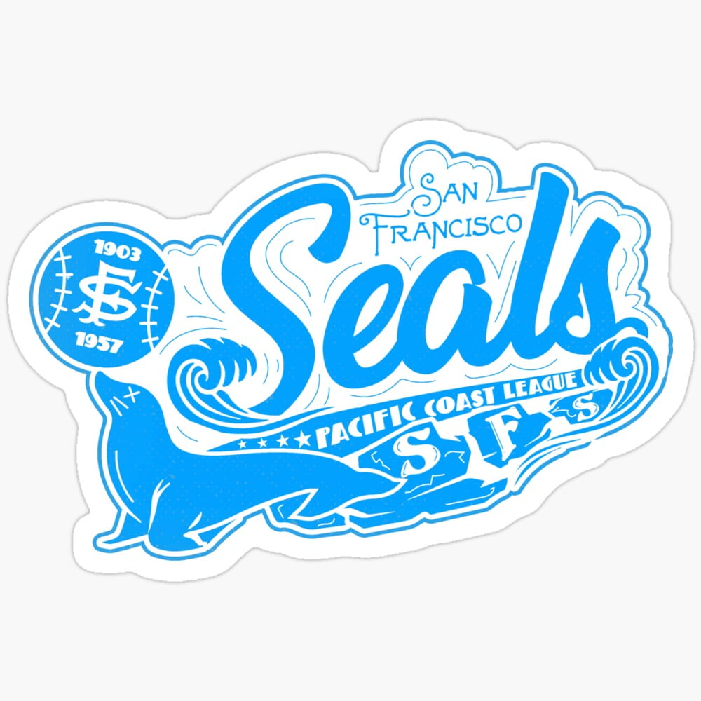 San Francisco Seals Sticker Baseball Sticker, Football Sticker ...