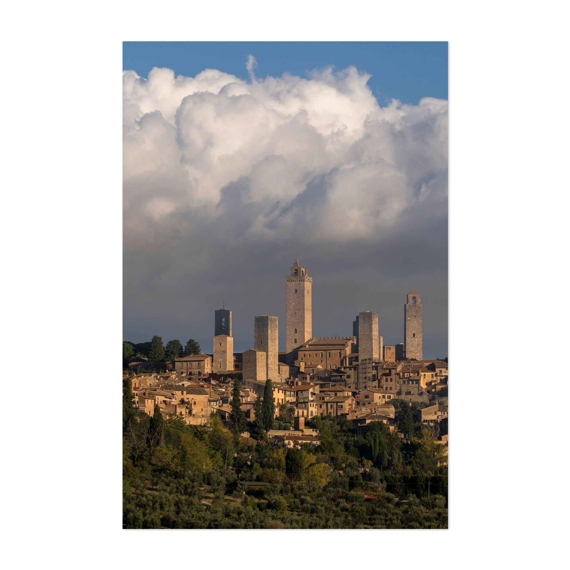 San Gimignano - Italian Hill Town in Tuscany 1 - Tuscany Italy ...