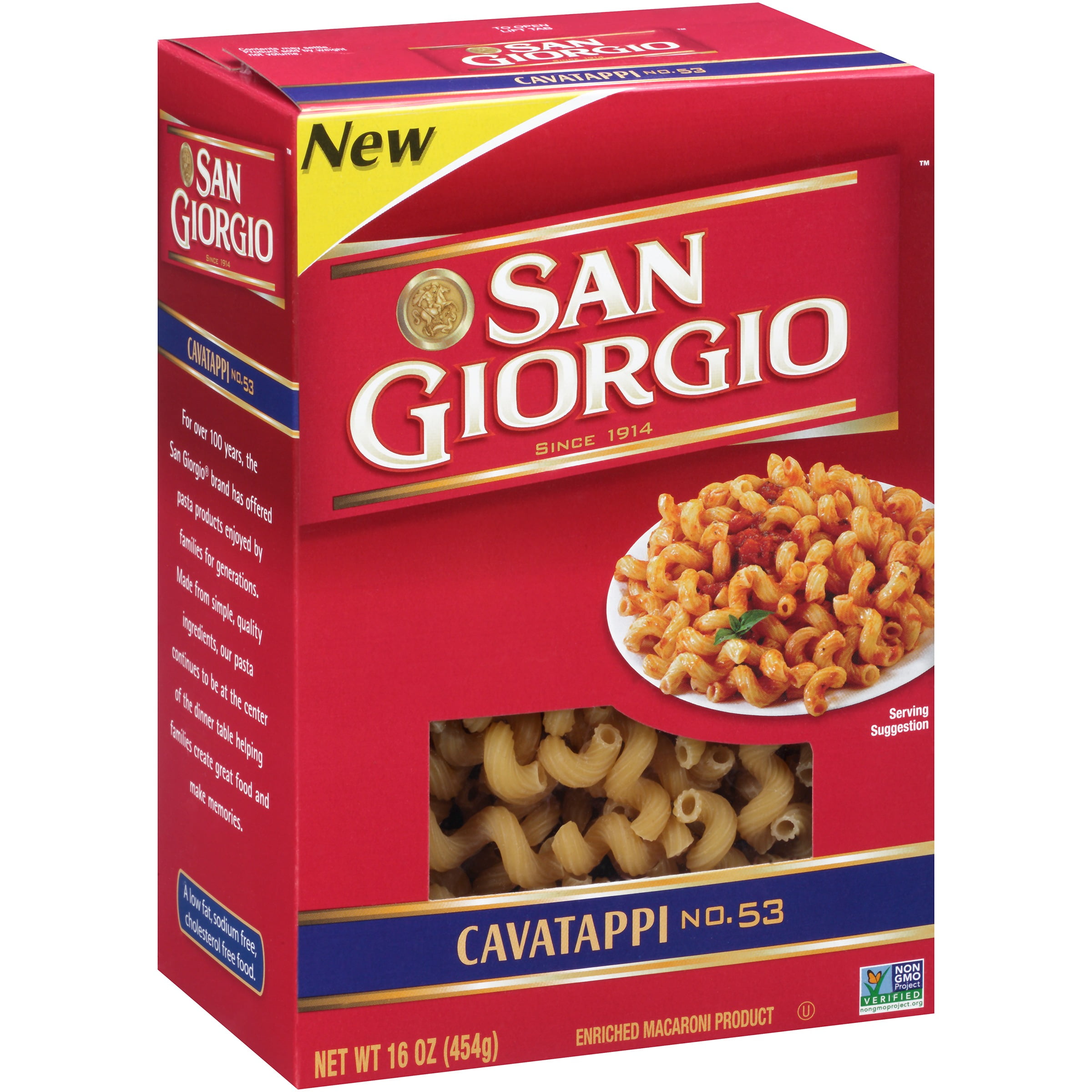 San Giorgio Pasta Cavatappi 16 oz. Box - Walmart.com