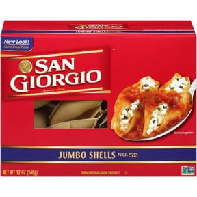 Barilla Pasta Jumbo Shells, 12.0 OZ - Italy's #1 Brand, Kosher, Non-GMO ...
