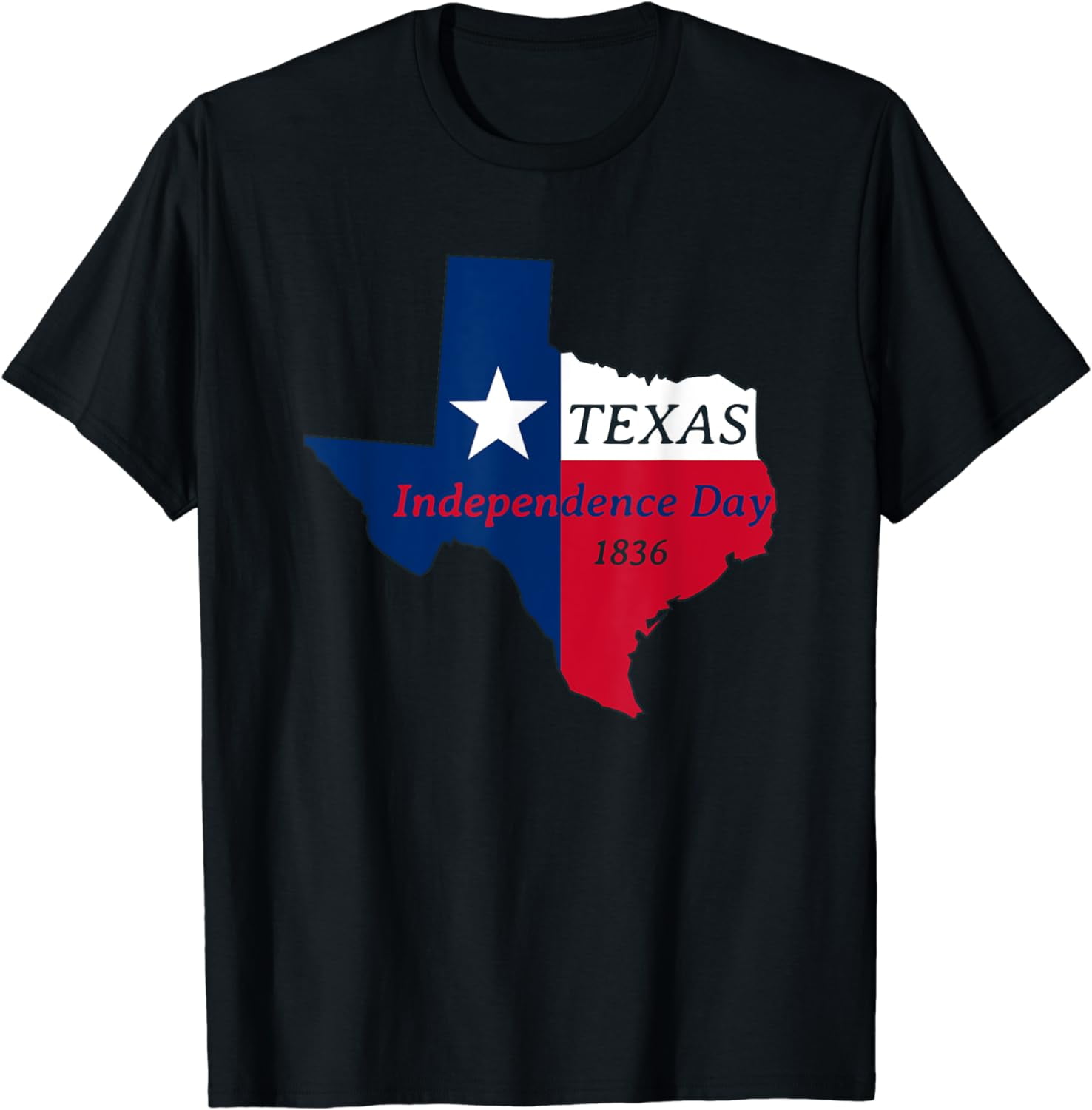 San Jacinto Day Texas Independence Day T-Shirt Black - Walmart.com
