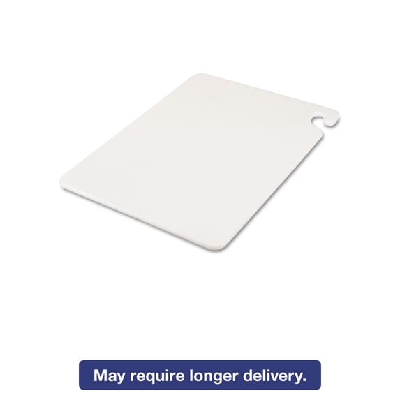San Jamar CB152012WH Cut-N-Carry Color Cutting Boards, Plastic, 20w x ...