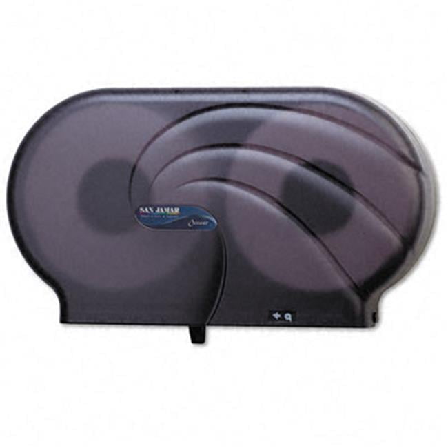San Jamar Oceans Twin 9 JBT Toilet Tissue Dispenser 3 1/4 Core Diameter ...