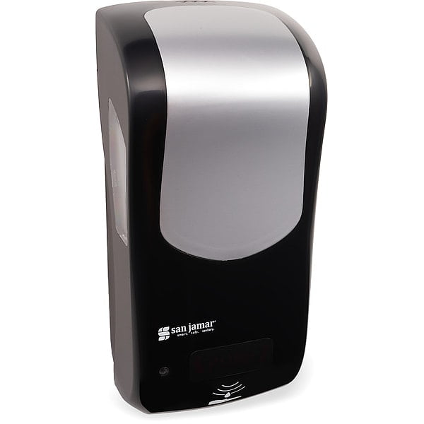 San Jamar Rely Hybrid Soap,Summit Blk Stainless SH970BKSSGR - Walmart.com