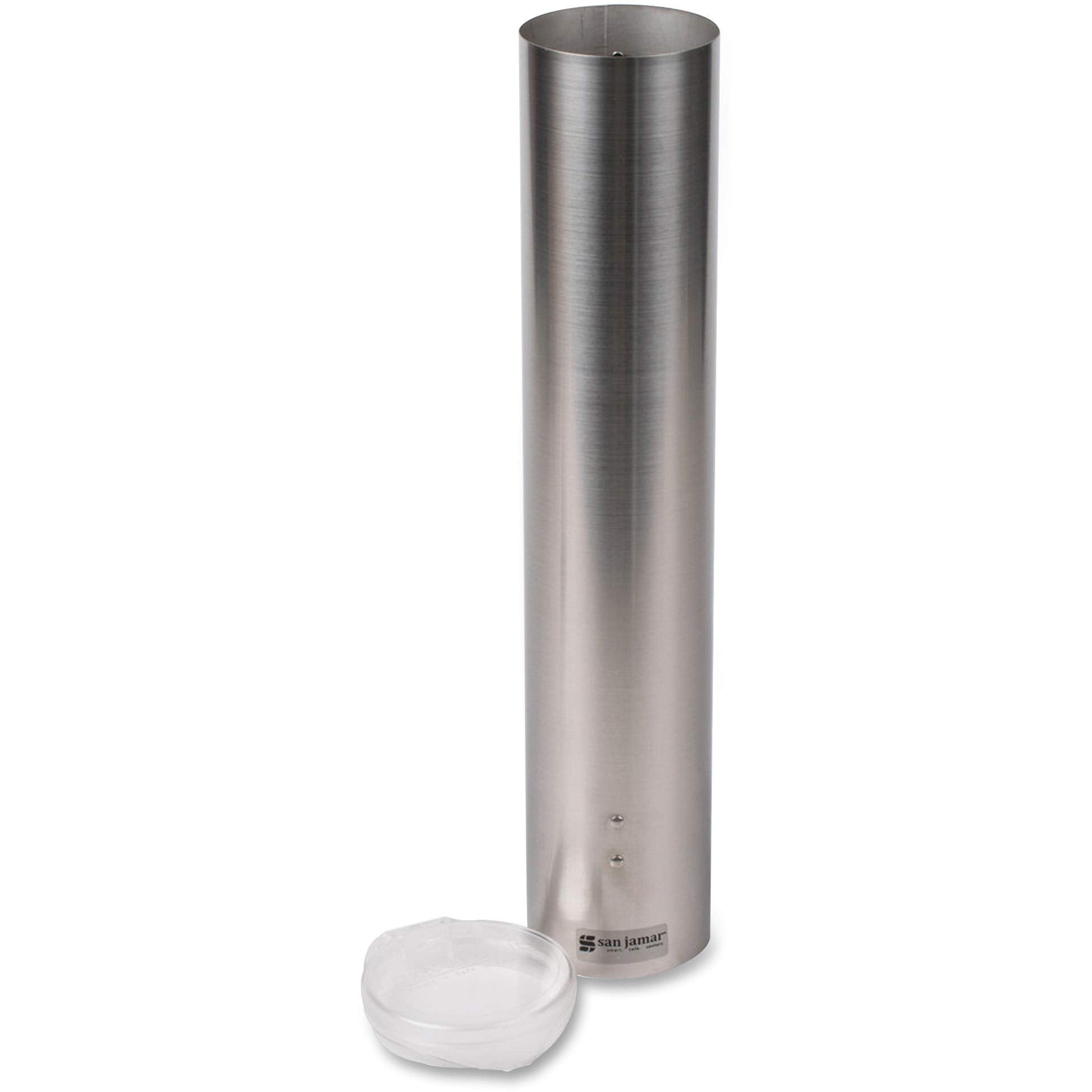 San Jamar Small Pull-Type Cup Dispenser Fits 3-4.5 Oz Cone Cups, 3-5 Oz ...
