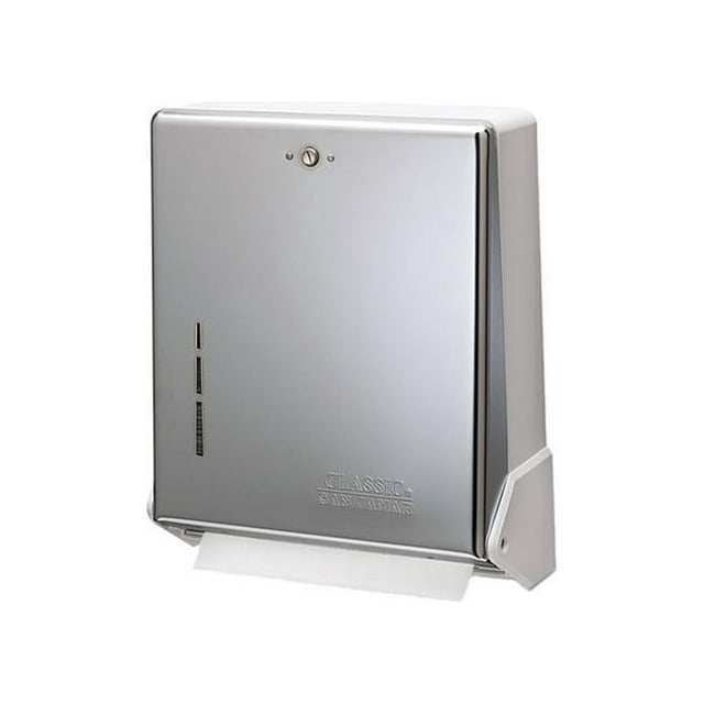 San Jamar T1905XC True Fold Metal Front Cabinet Towel Dispenser,11 5/8 ...