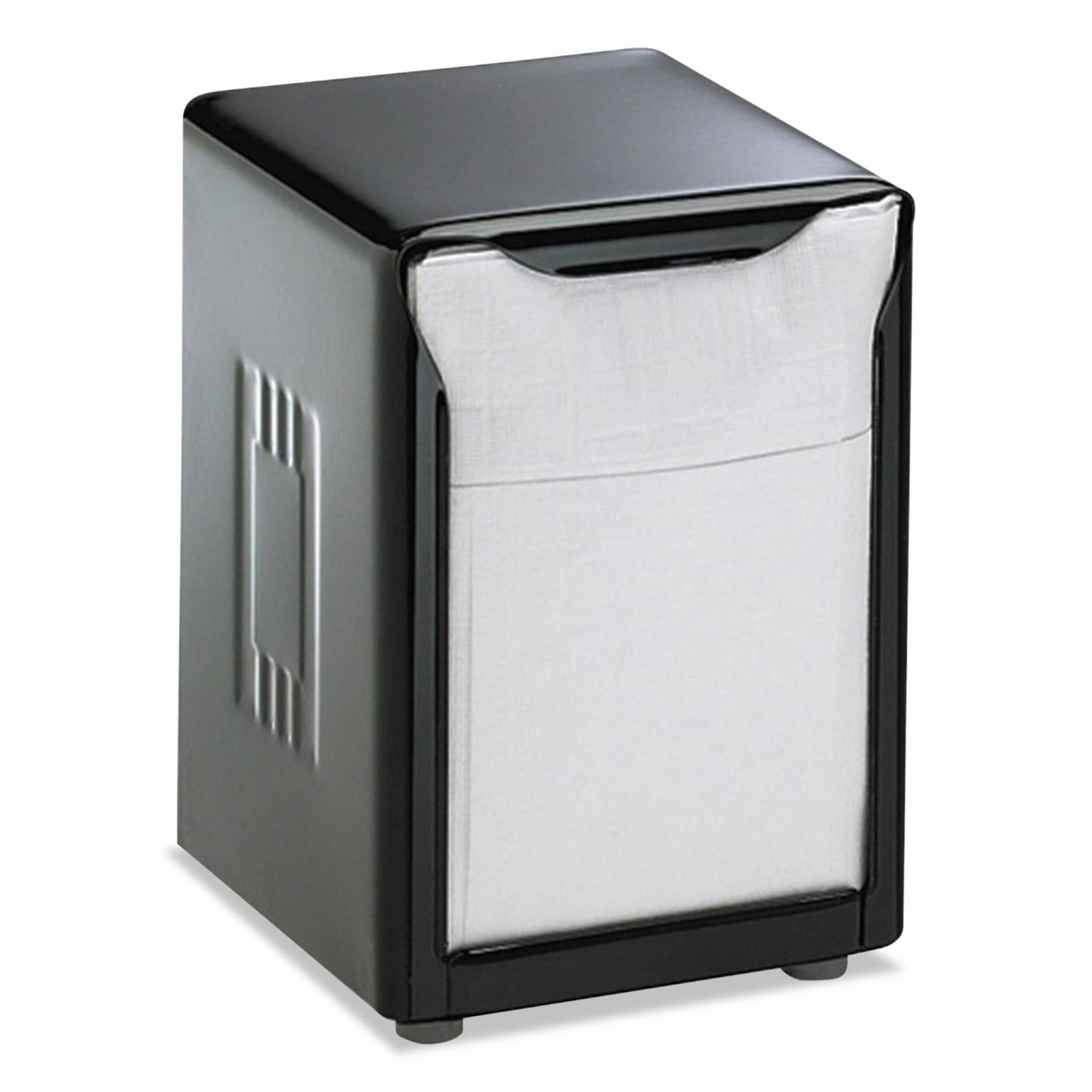 San Jamar Tabletop Napkin Dispenser, Low Fold, 3 3/4 x 4 x 5 1/2 ...