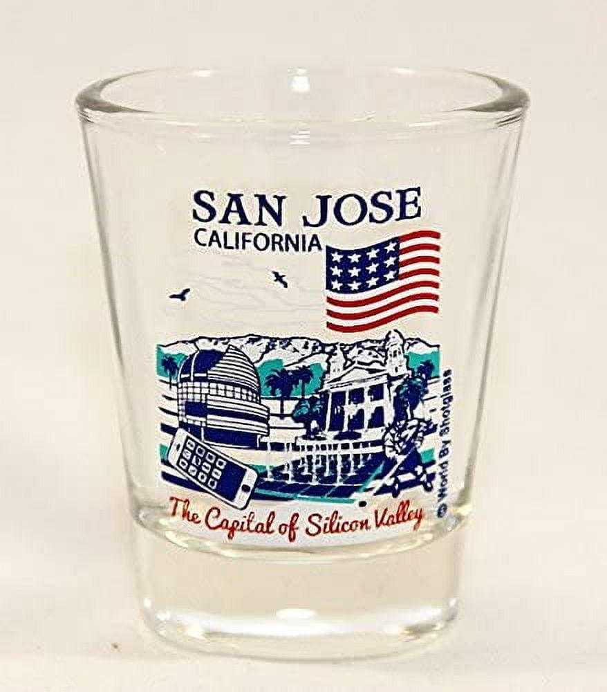 San Jose California Great American Cities Collection Shot Glass ...