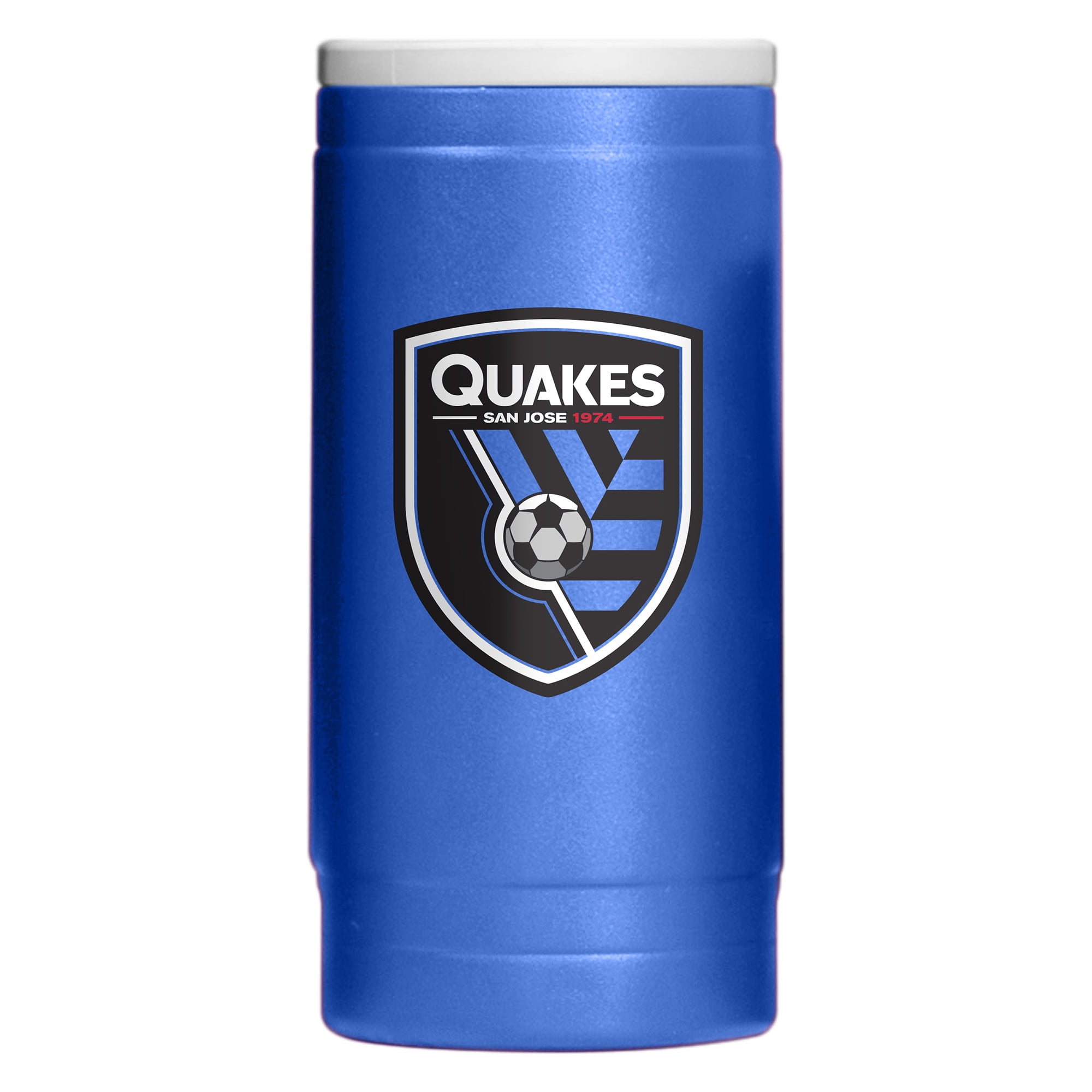 San Jose Earthquakes 12oz. Powder Coat Slim Can Coolie - Walmart.com