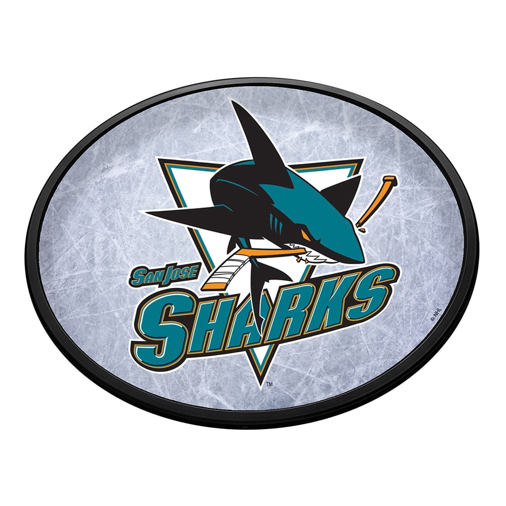 San Jose Sharks 18'' x 14'' Team Slimline Illuminated Wall Sign ...