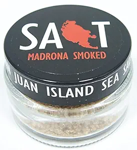 San Juan Island Gourmet Sea Salt Madrona Smoked 1oz Jar - Walmart.com