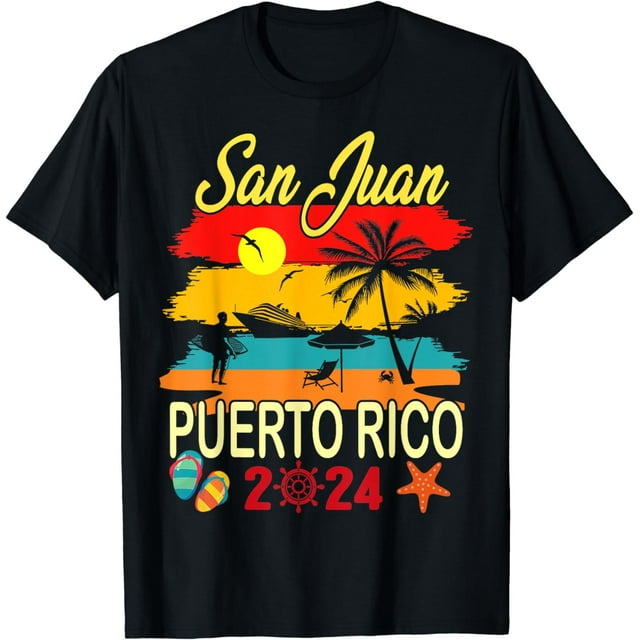 San Juan Puerto Rico 2024 Family Vacation Souvenir T-Shirt - Walmart.com
