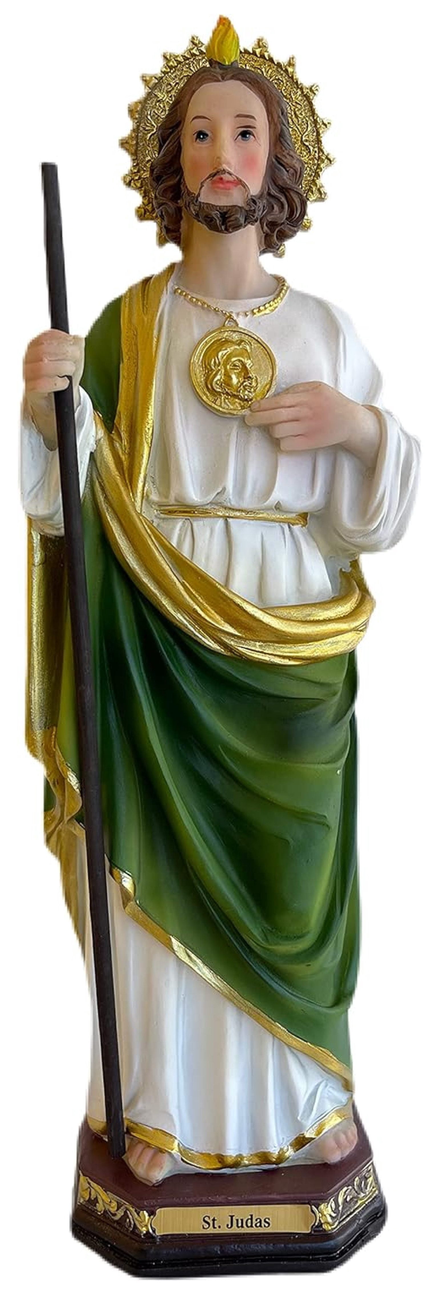 San Judas Tadeo 12" pulgadas, Saint Jude Tadeo Figurine 12" - Walmart.com