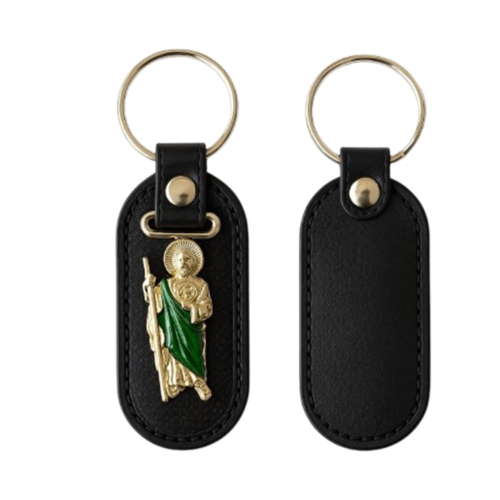 San Judas Tadeo Keychain, Catholic Christian Gift, St Jude Holy Medal ...