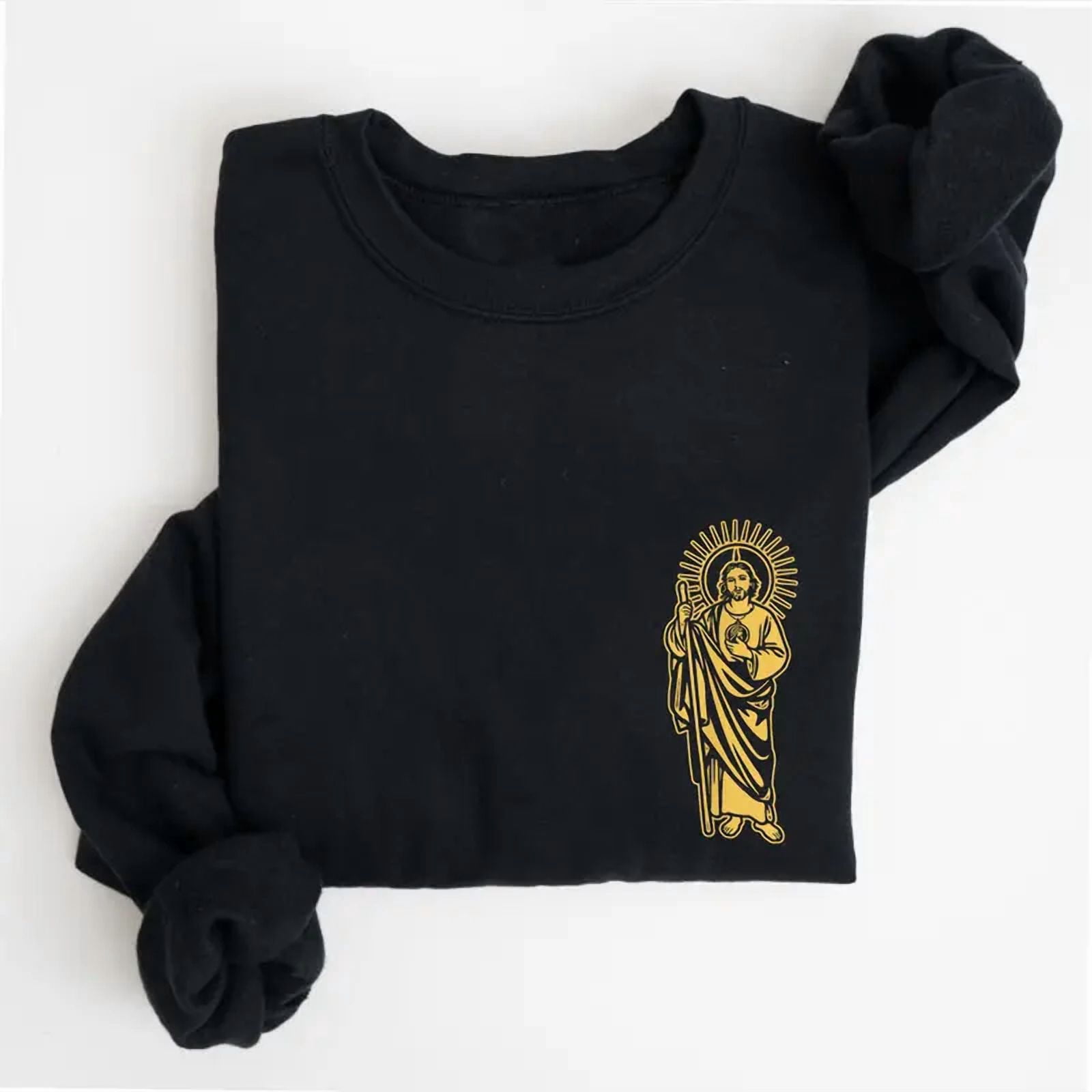 San Judas Tadeo (St. Jude Thaddeus) Unisex Sweatshirt – Faith-Based ...