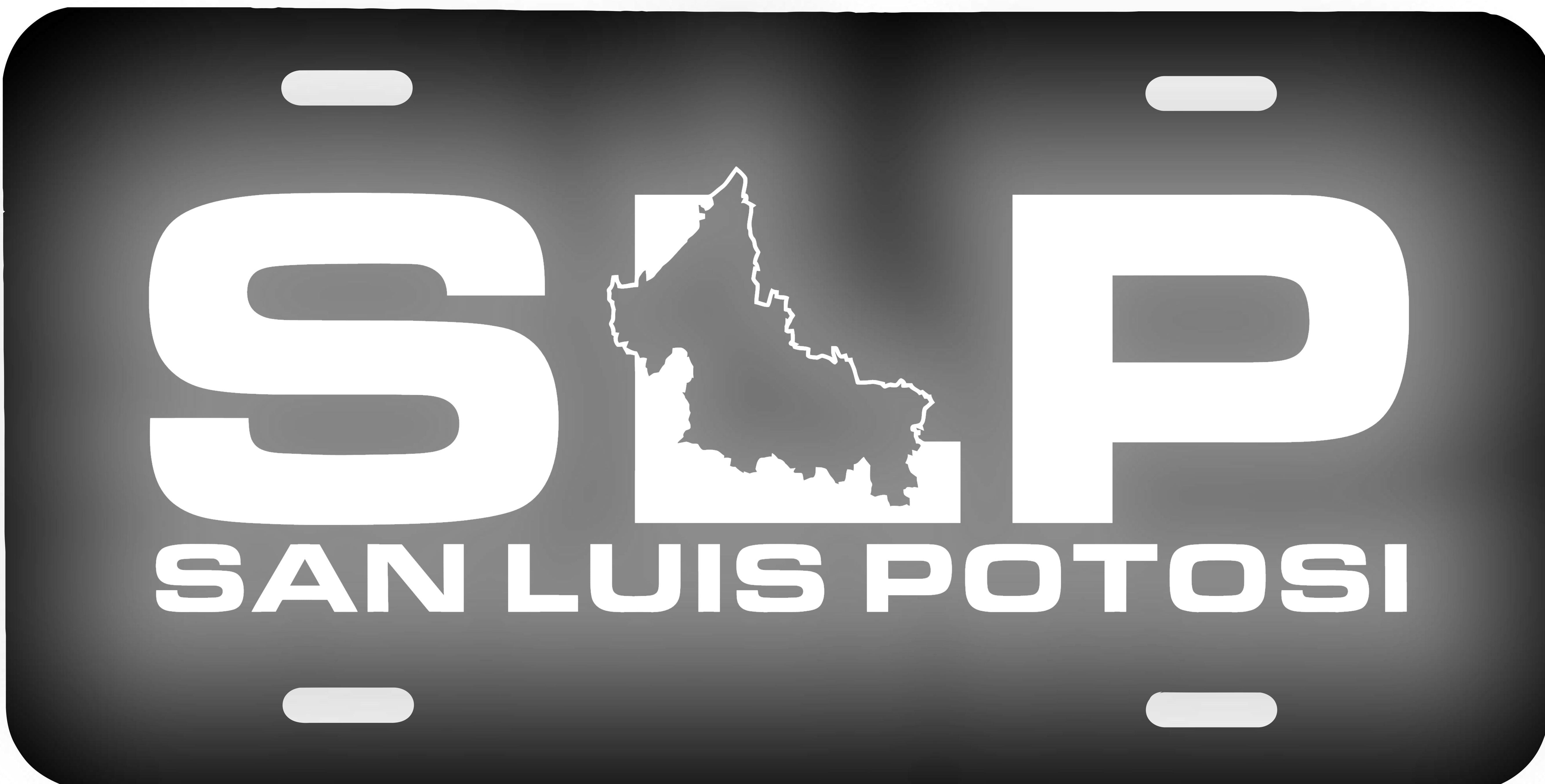 San Luis Potosi Mexico Aluminum Vanity License Plate, 6'' x 12 ...