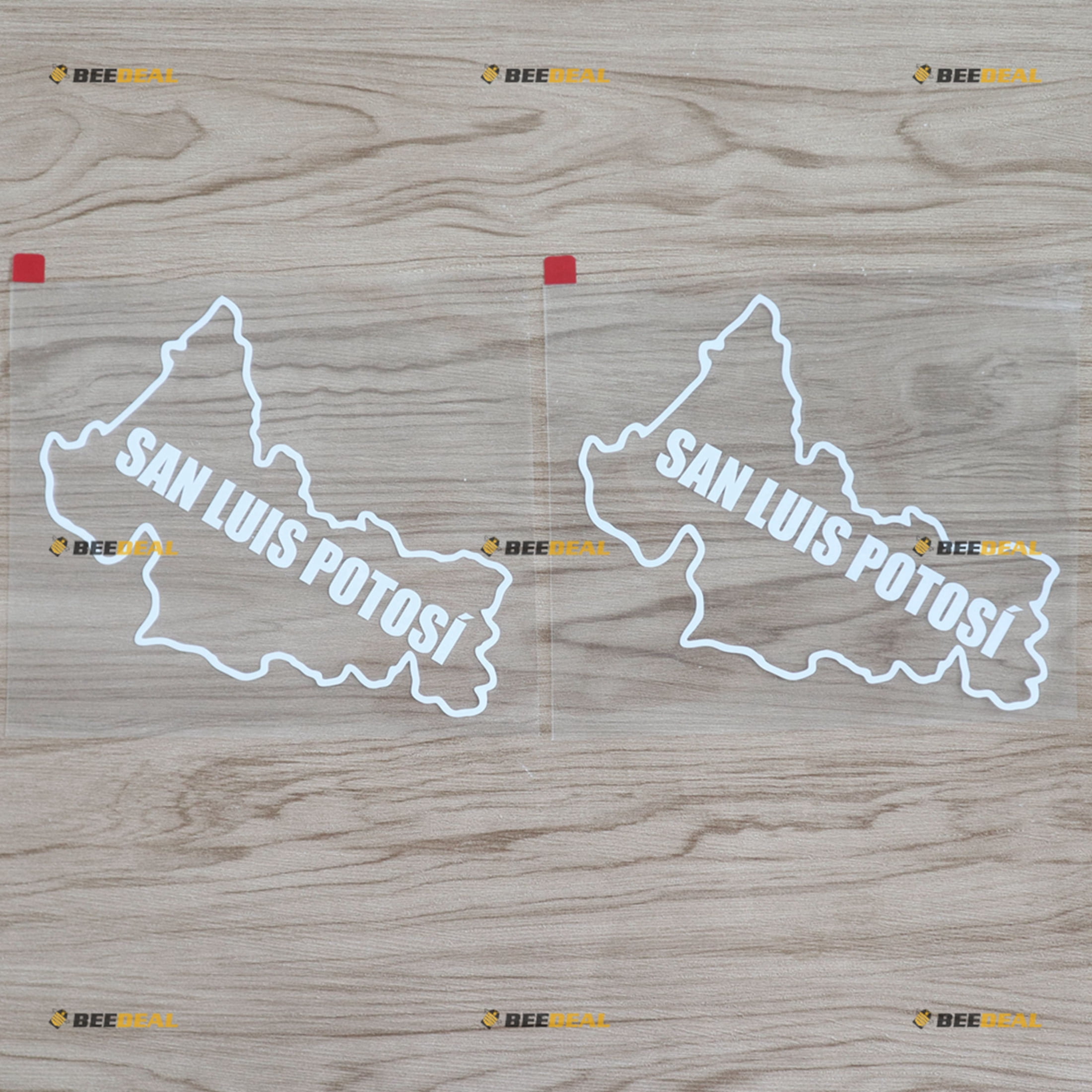San Luis Potosi State of Mexico Decal Sticker Vinyl Mexican SLP Map ...