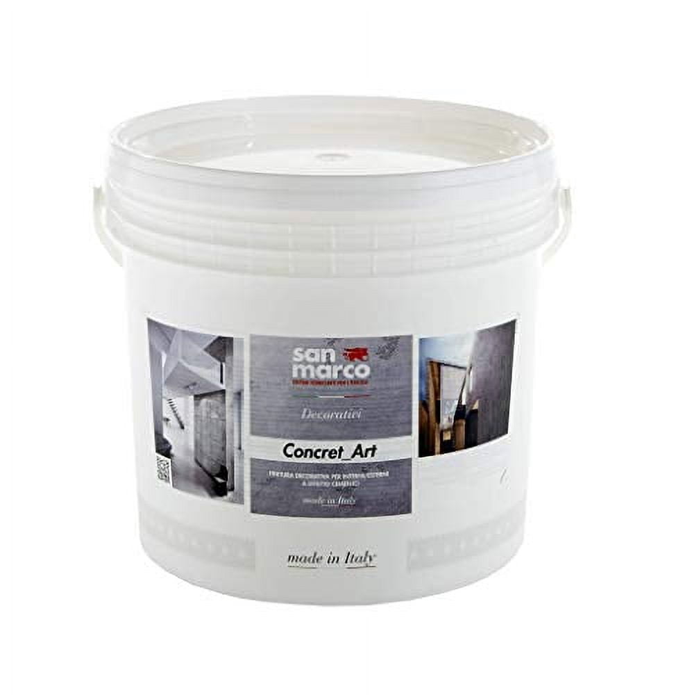 San Marco Concrete Art Acrylic Plaster (1kg (1 Quart), White) - Walmart.com