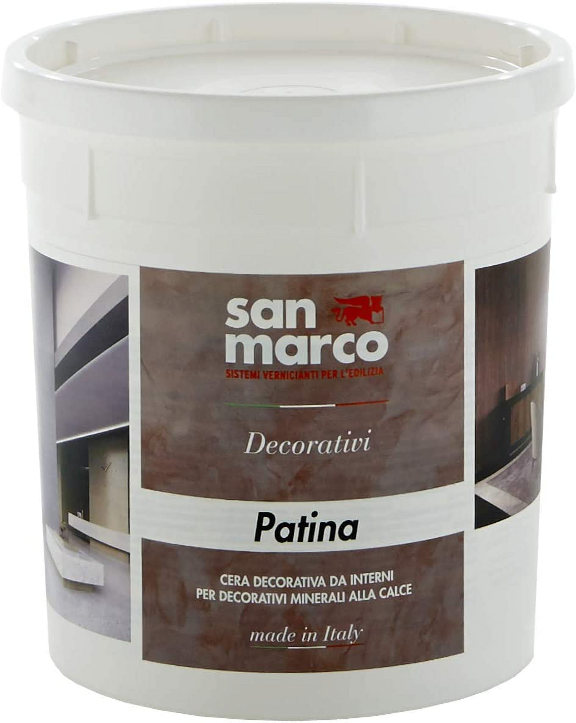San Marco - PATINA WAX - Professional Plaster Wax - 1 Liter (Silver ...