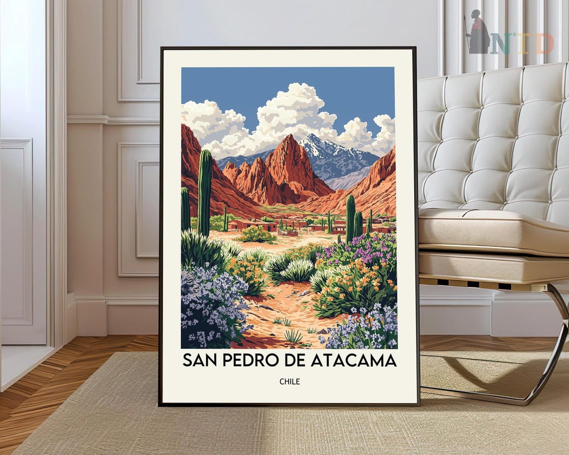 San Pedro De Atacama Poster, San Pedro De Atacamasan Pedro De Atacama ...