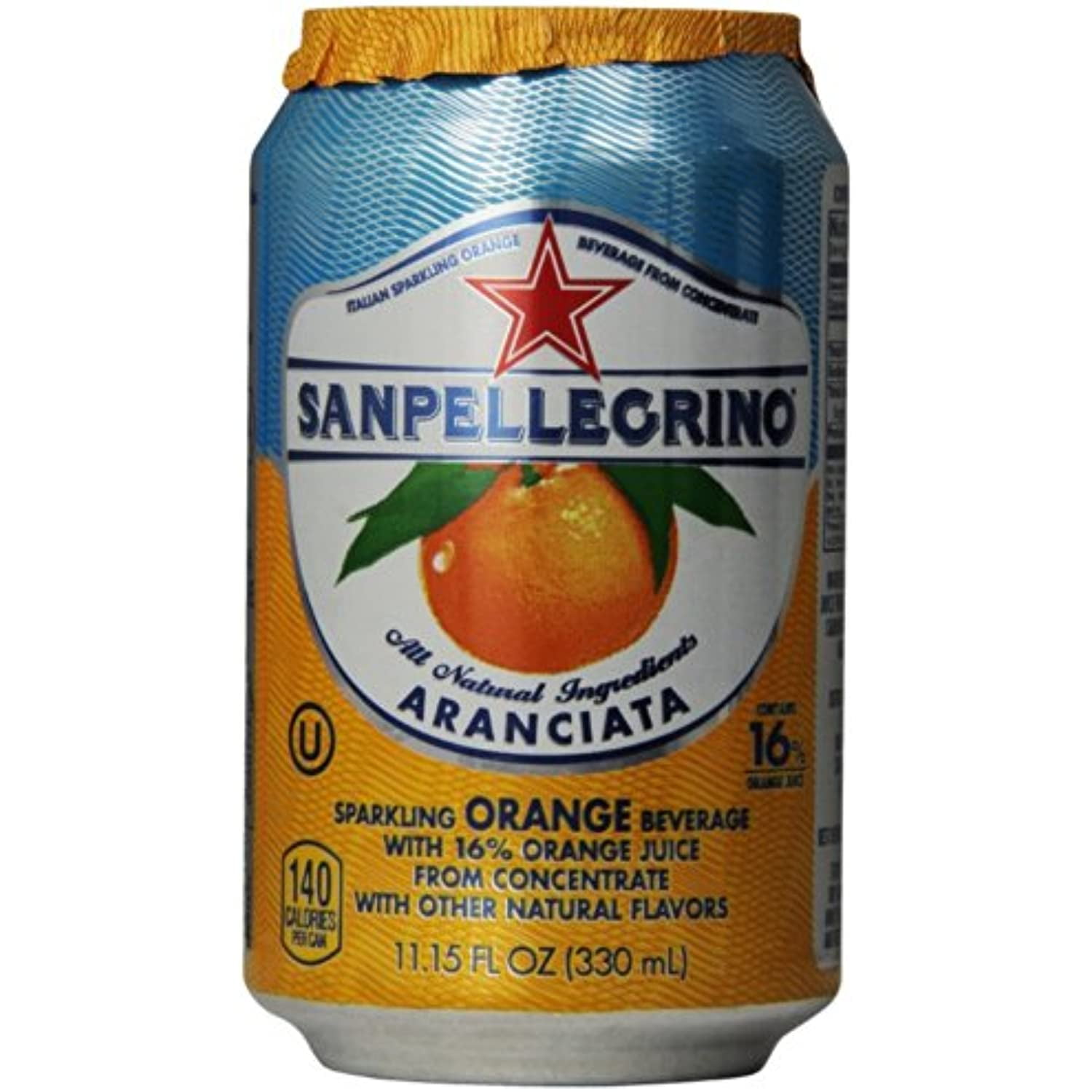 S. Pellegrino Aranciata Orange Soda, 12 Sparkling Fruit Beverage Cans, 11.15 Oz Each - Walmart.com