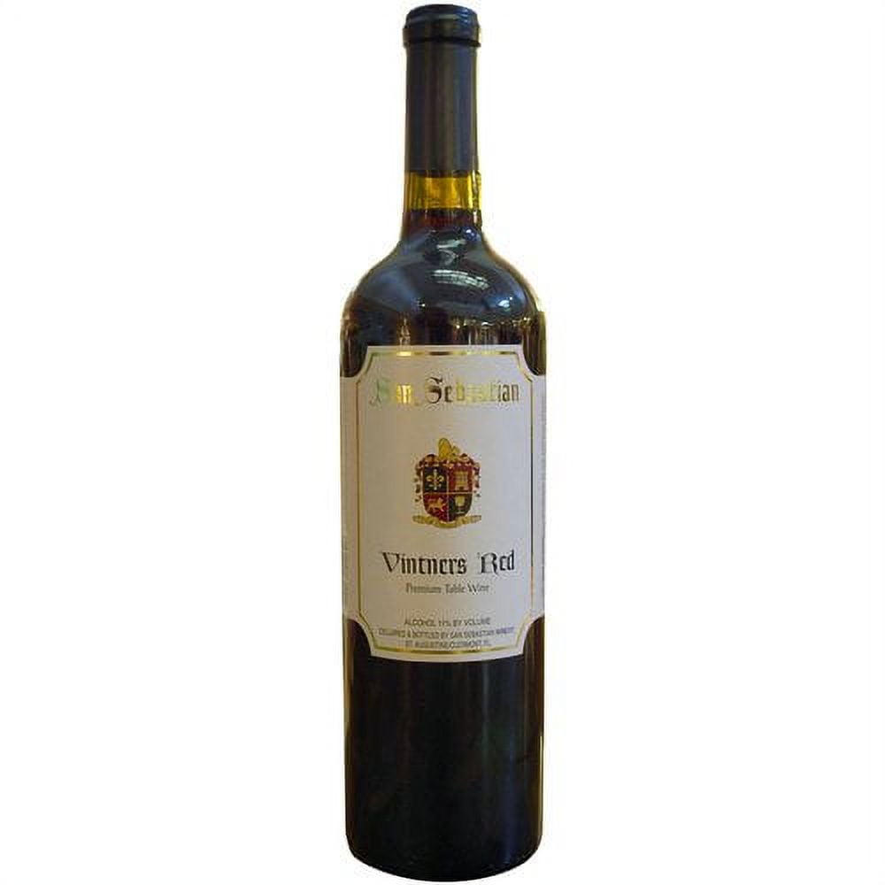 San Sebastian Vintners Red Premium Table Wine, 750 mL, ABV 11% ...