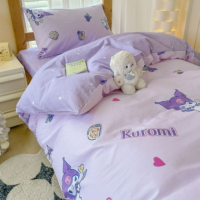 San-x female dormitory three-piece set 2024 new Kurumi Melody bunk bed ...