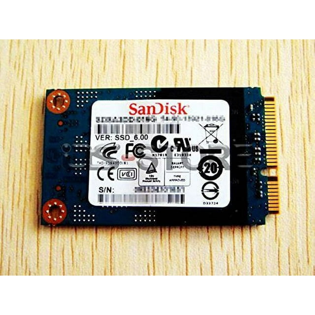 SanDisk 16GB HDD SSD SDSA3DD SDSA4DH-016G mSATA SATA-II Mini PCIe PCI ...
