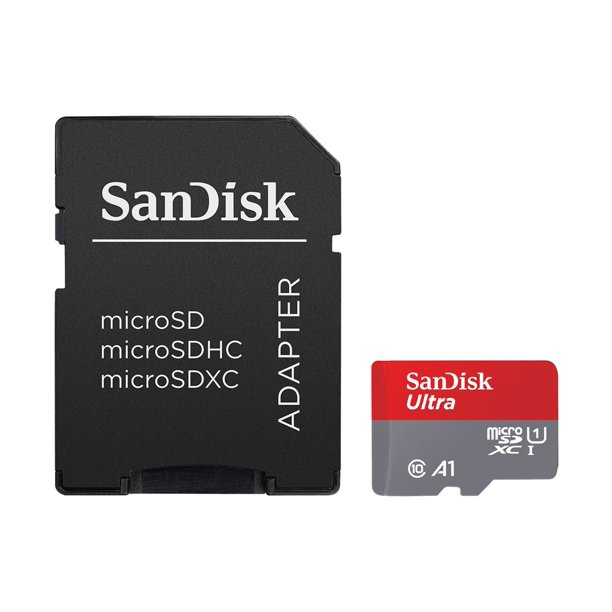 SanDisk Ultra - Flash memory card (microSDXC to SD adapter included) - 1 TB - A1 / UHS Class 1 ...