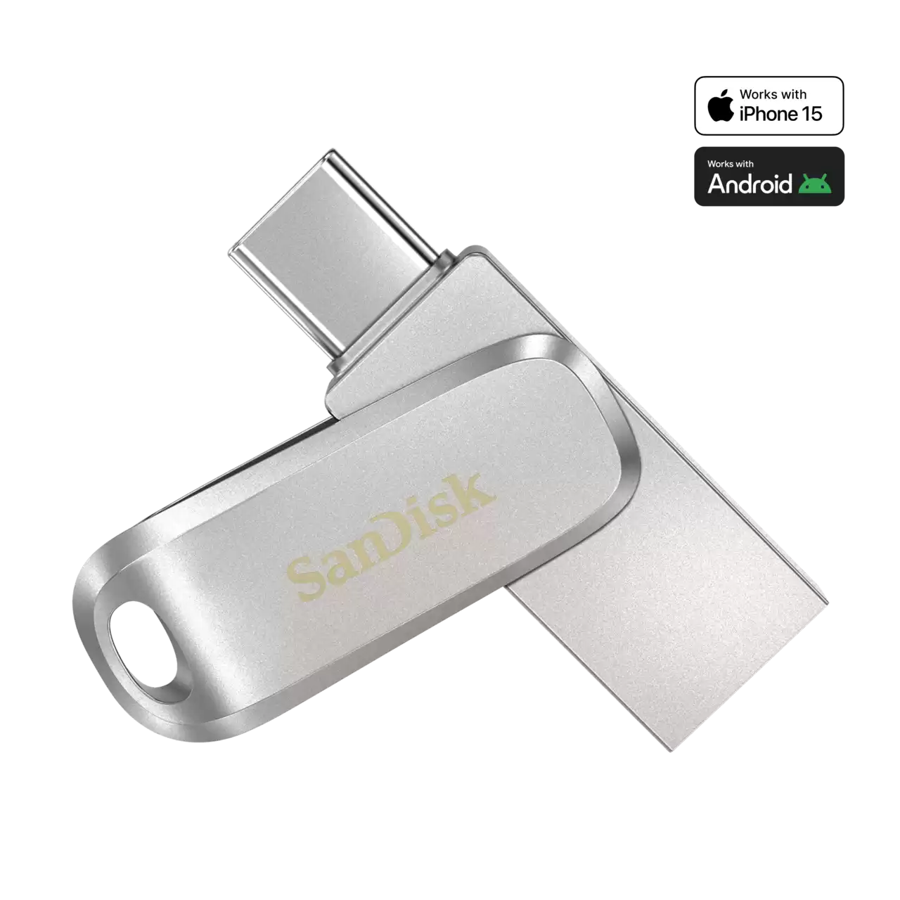 SanDisk 256GB Ultra Dual Drive USB-C Flash Drive for Phones, Computers ...