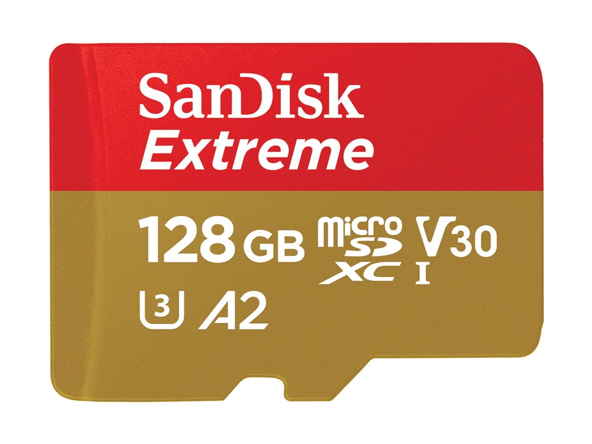 SanDisk 128GB Extreme microSD Memory Card for Mobile Gaming - SDSQXAA-128G-GN6GN - Walmart.com
