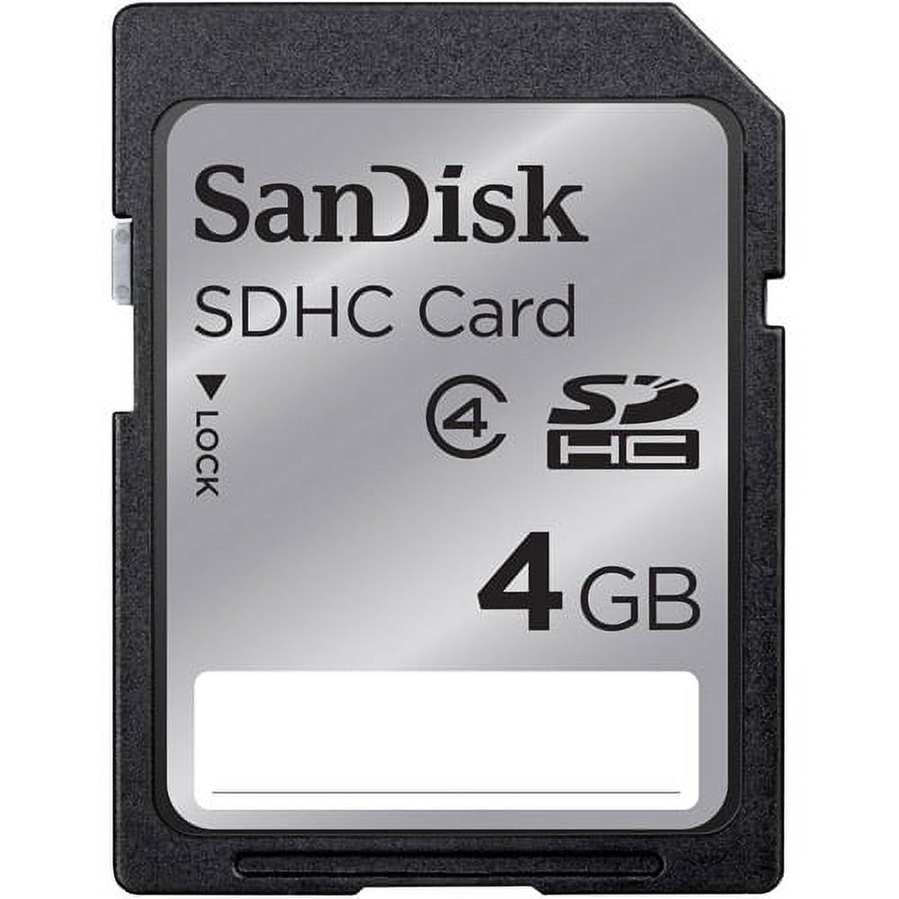 SanDisk 4GB Secure Digital High Capacity Card - Walmart.com